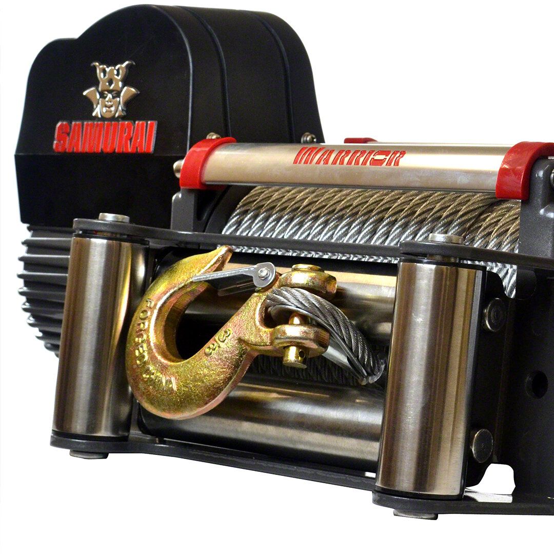 DK2 Titan XD 9,500 lb. Samurai Series High Speed Winch with Steel Cable ...