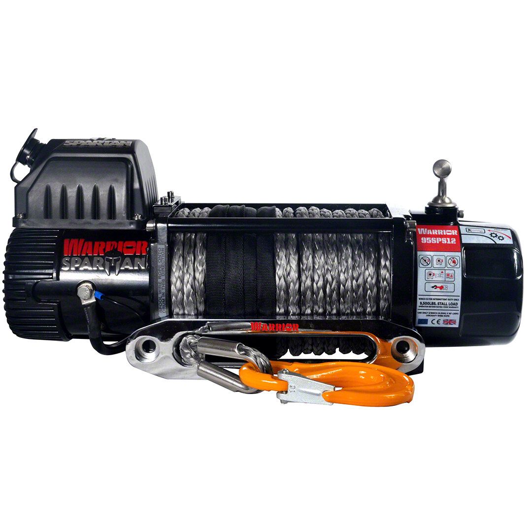 DK2 Tundra 9,500 lb. Spartan Series Winch with Steel Cable 9500 ...