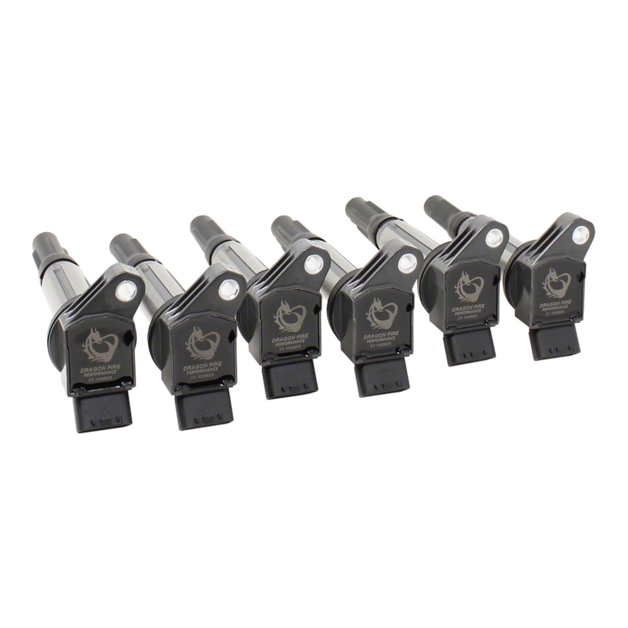 Dragon Fire Performance Tundra Ignition Coil Packs; Black DFC1051-6 (11-14 4.0L Tundra) - Free ...