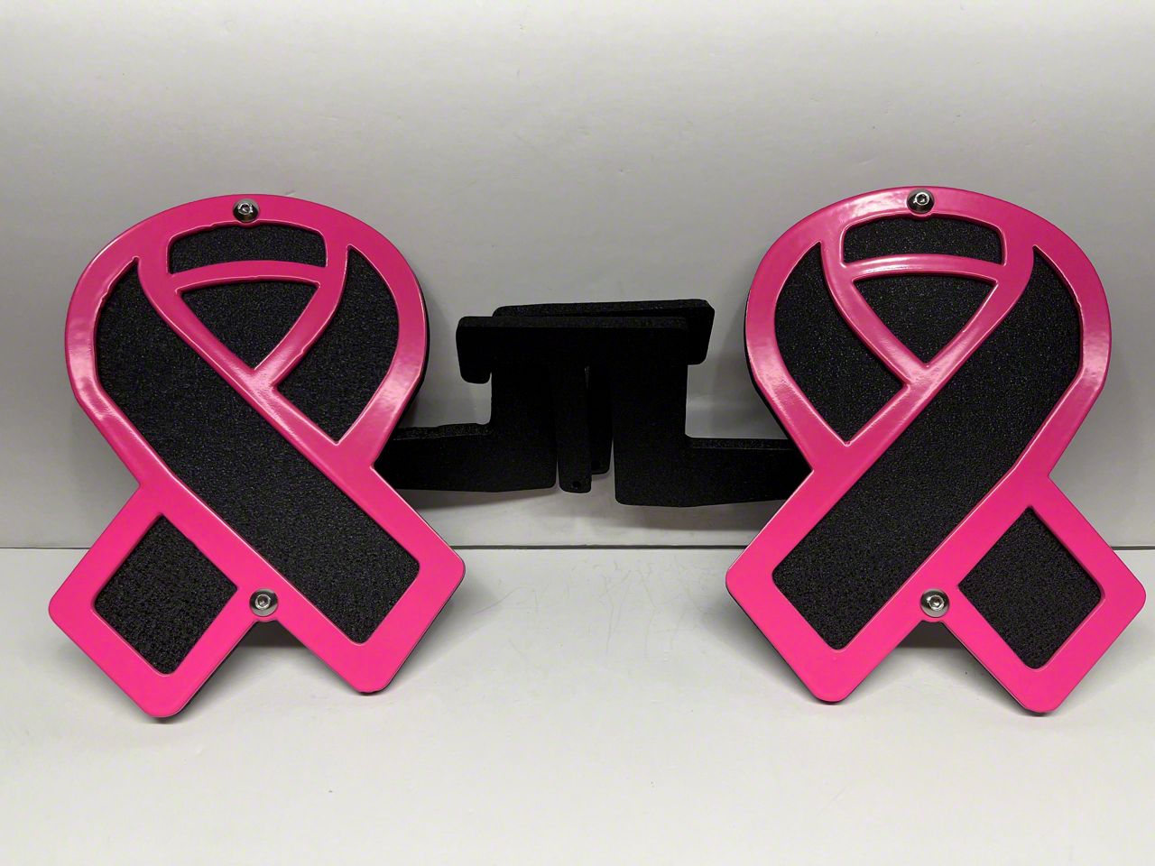 Drop Zone Off Road Jeep Wrangler Awareness Ribbons Foot Pegs; Pink AR ...