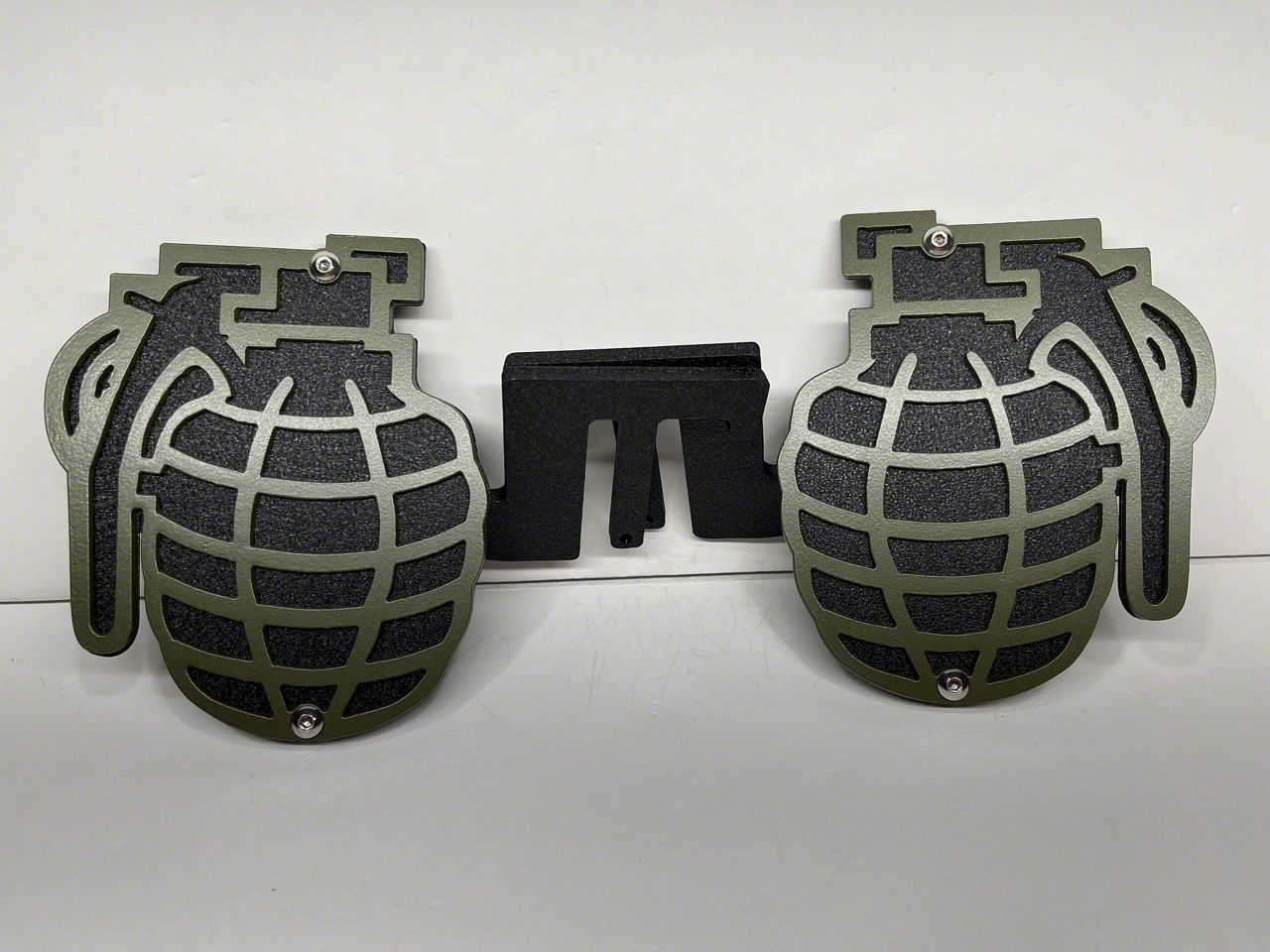 Drop Zone Off Road Jeep Wrangler Grenade Foot Pegs; Army Green GR-ARM ...