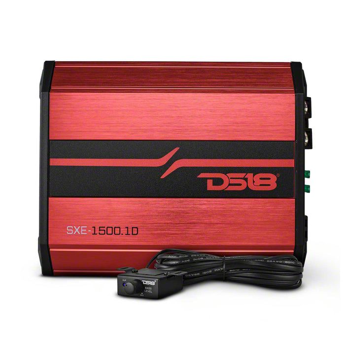 DS18 Jeep Wrangler SXE Class D 1-Channel Amplifier; 500 Watts; Black ...