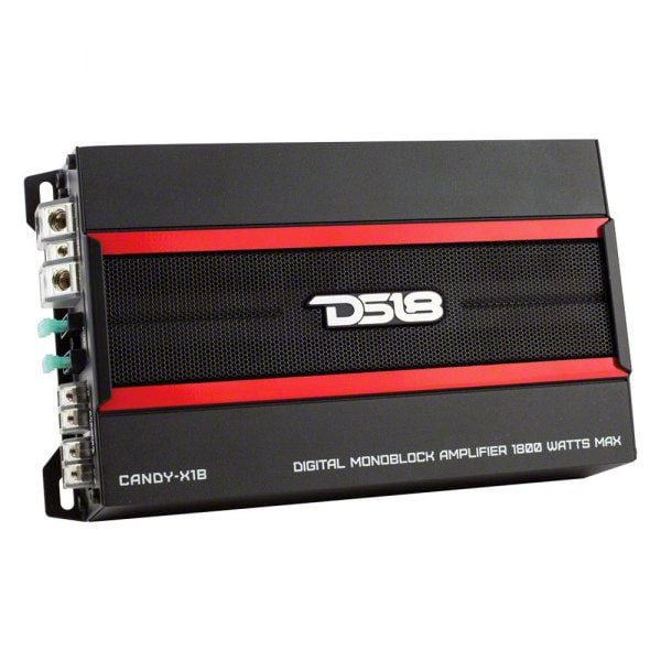 DS18 Titan CANDY Compact Class D 1-Channel Monoblock Amplifier; 1800 ...