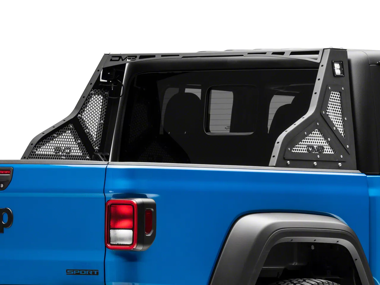 DV8 Offroad Jeep Gladiator Bolt-On Chase Rack RRGL-01 (20-25 Jeep ...