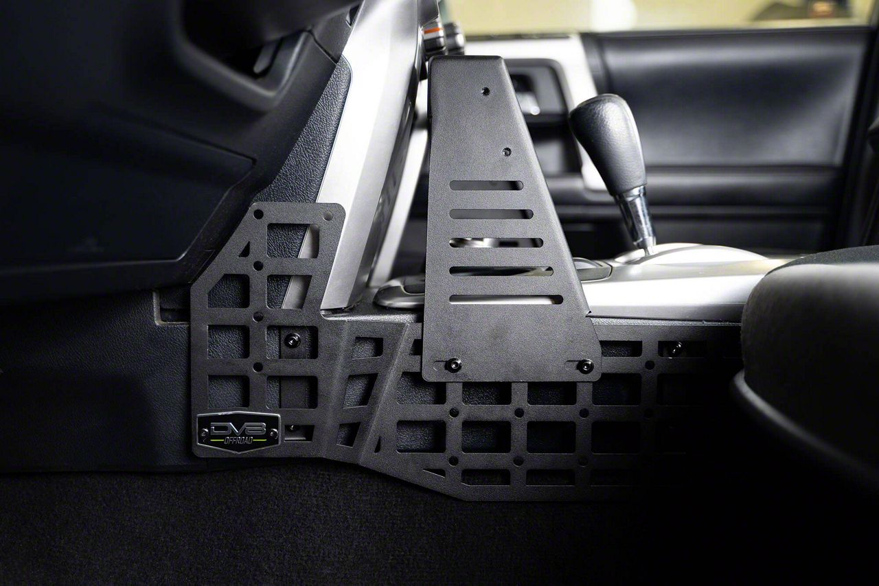 DV8 Offroad Toyota 4-Runner Center Console MOLLE Panel and Device Mount ...