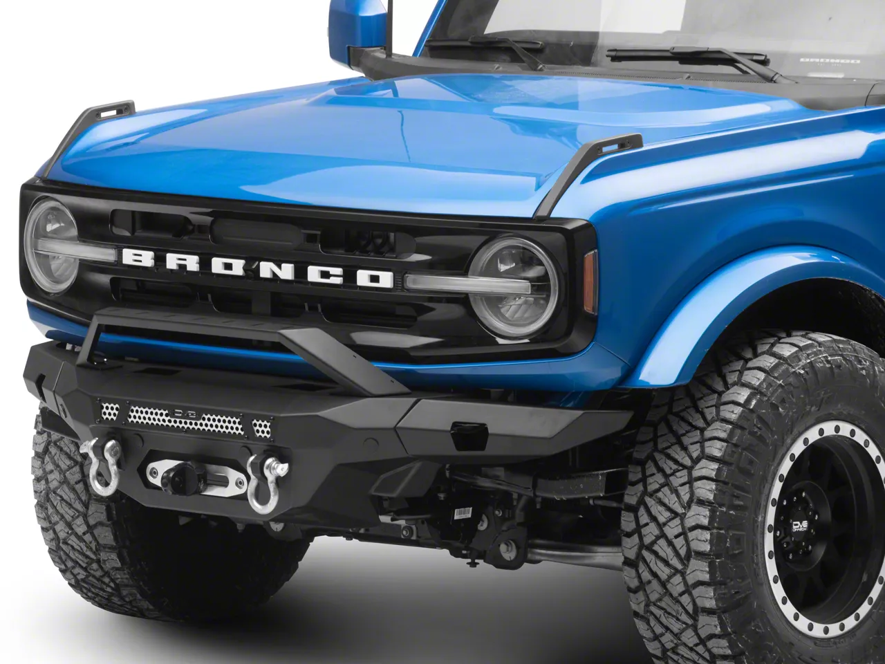 DV8 Offroad Bronco MTO V2 Series Front Bumper FBBR-07 (21-25 Bronco ...