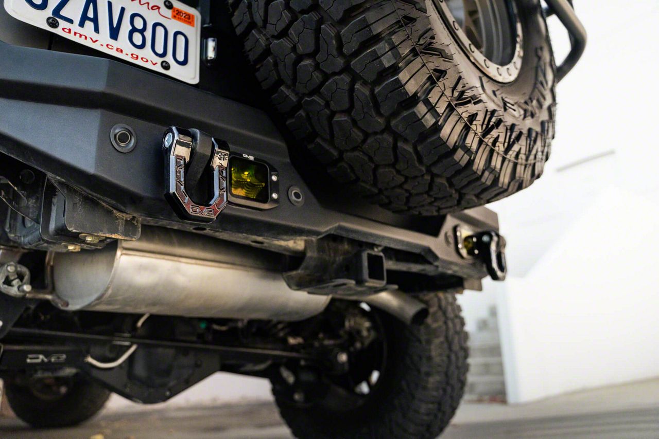 DV8 Offroad Jeep Gladiator Elite Series D-Rings; Red UNSK-01BL - Free ...