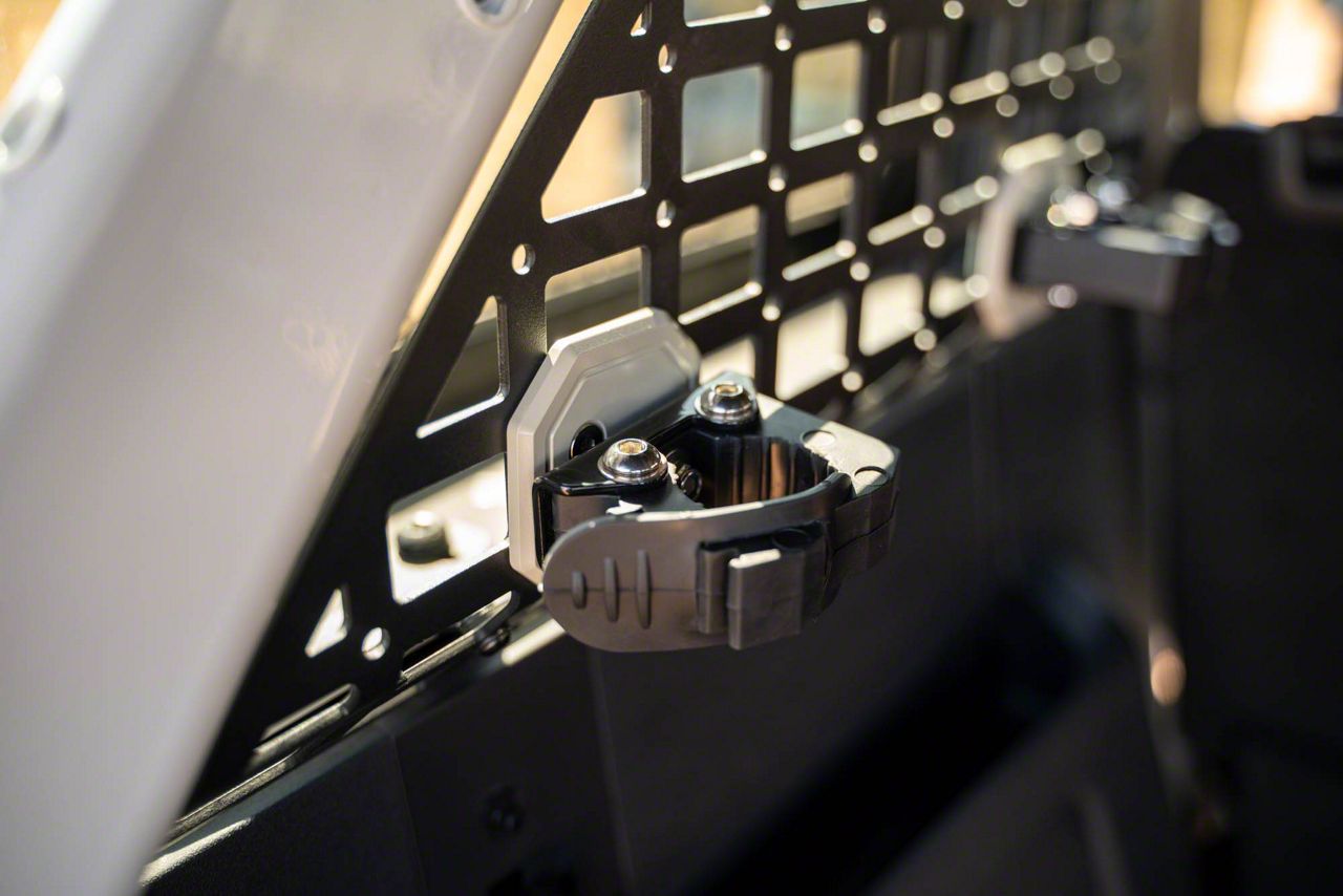 DV8 Offroad Jeep Gladiator Quick Release Molle Panel Tool Mounts; Gray ...