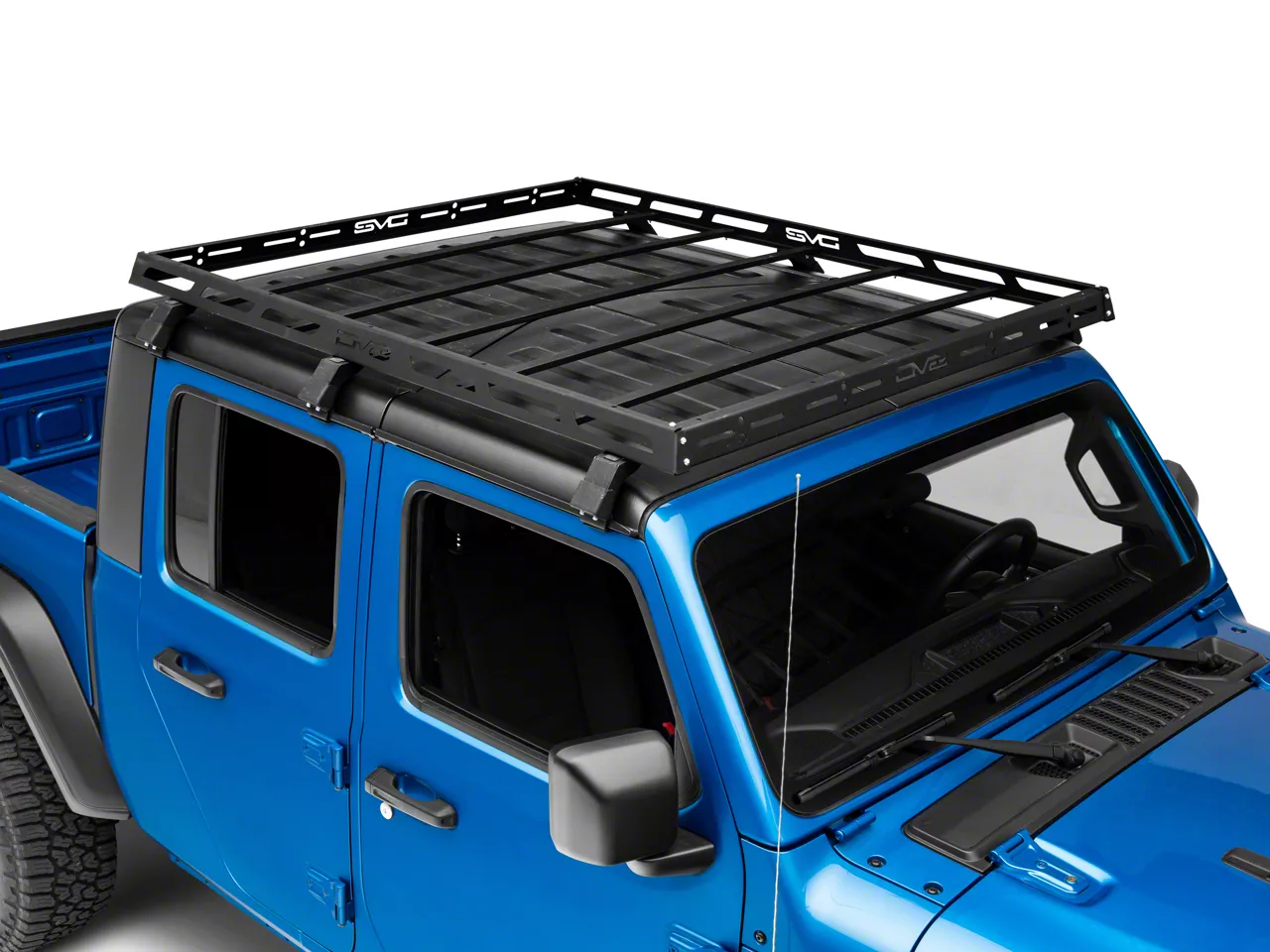 DV8 Offroad Jeep Gladiator Roof Rack RRJL-02 (20-25 Jeep Gladiator JT ...