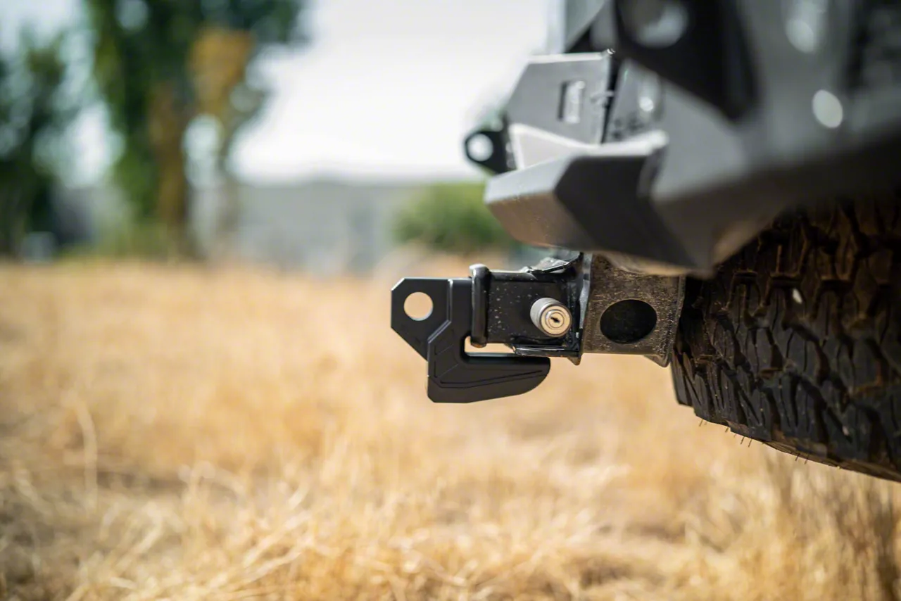 DV8 Offroad Jeep Gladiator Xtract Hitch Skid Plate; Black UNHS-01BL ...