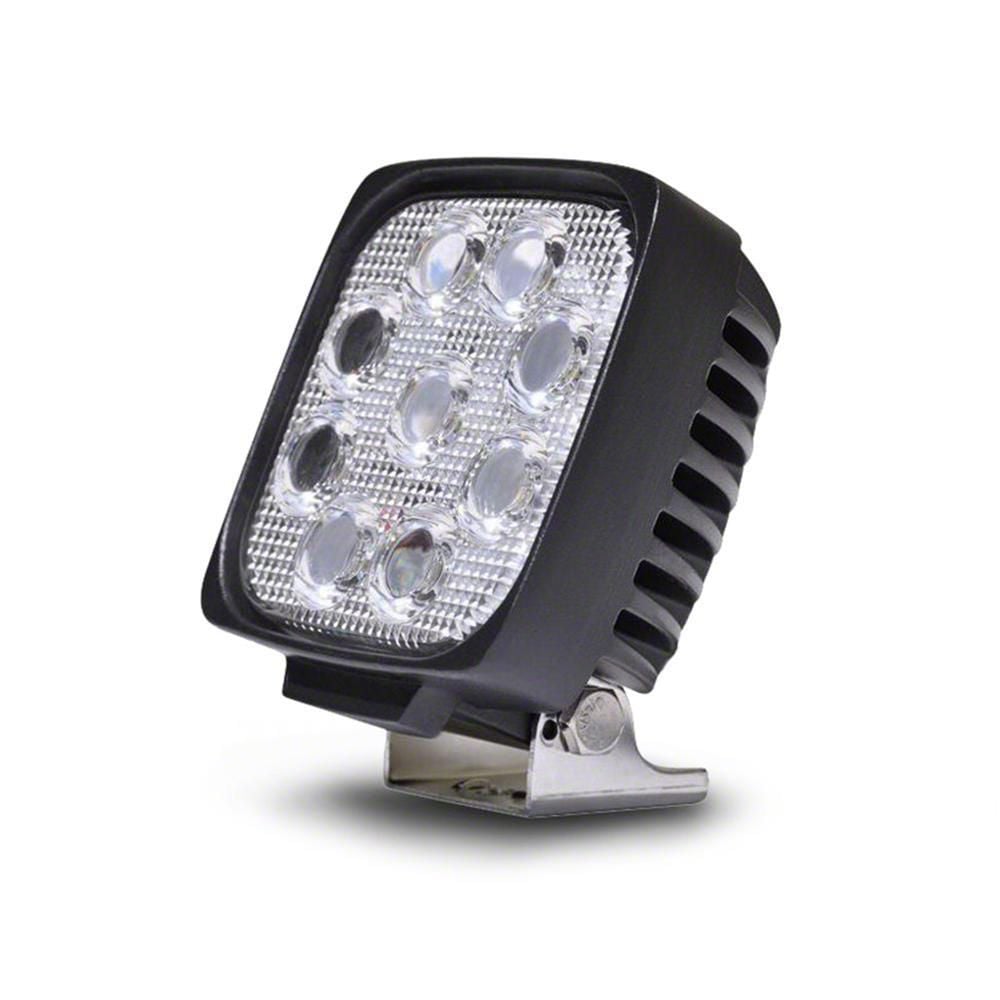 DV8 Offroad Jeep Wrangler 5-Inch S-5 Series Square LED Light; Flood ...