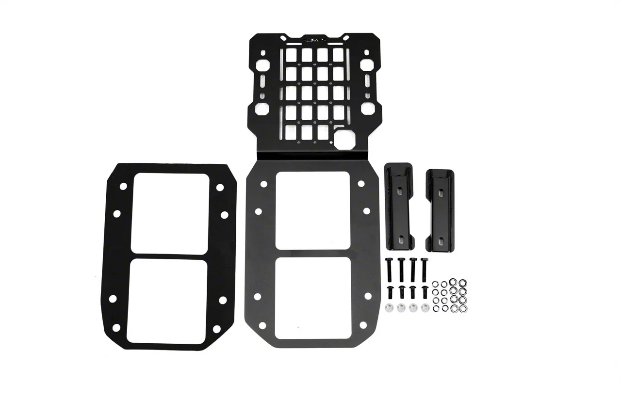 DV8 Offroad Jeep Wrangler Tailgate Reinforcement MOLLE Panel TCJL-04 ...