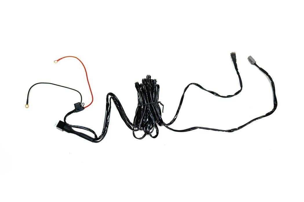 DV8 Offroad Tacoma Wire Harness with Switch and DTP Connector; 60 AMP ...