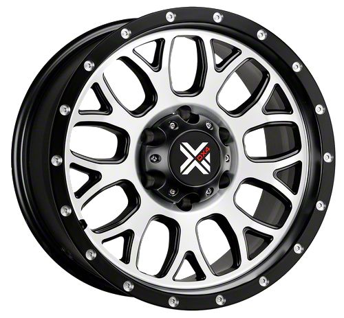 DX4 Wheels Tacoma GEAR Flat Black Machined 6-Lug Wheel; 16x8.5; -6mm ...