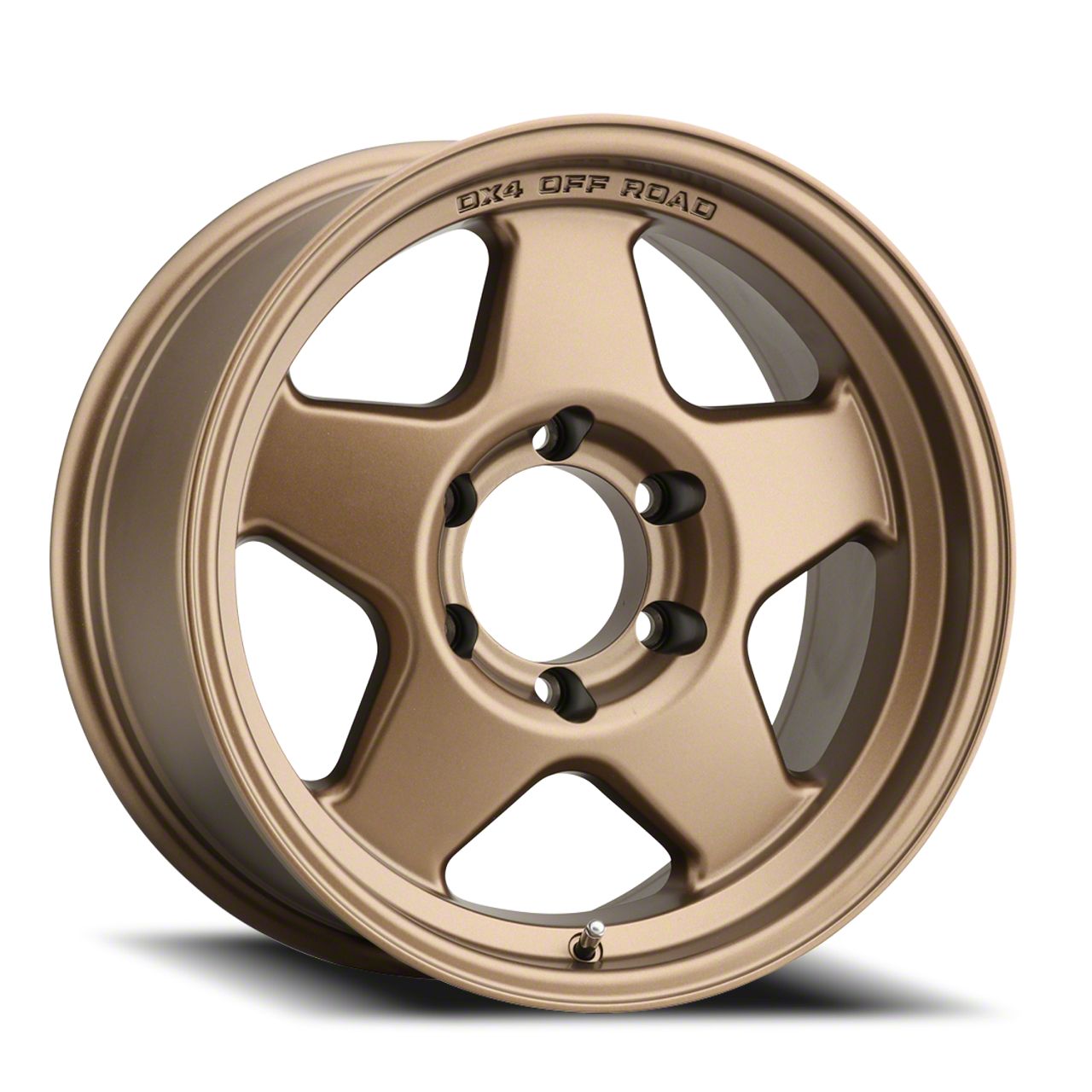 DX4 Wheels Tacoma Rover Frozen Bronze 6-Lug Wheel; 17x8.5; -18mm Offset ...