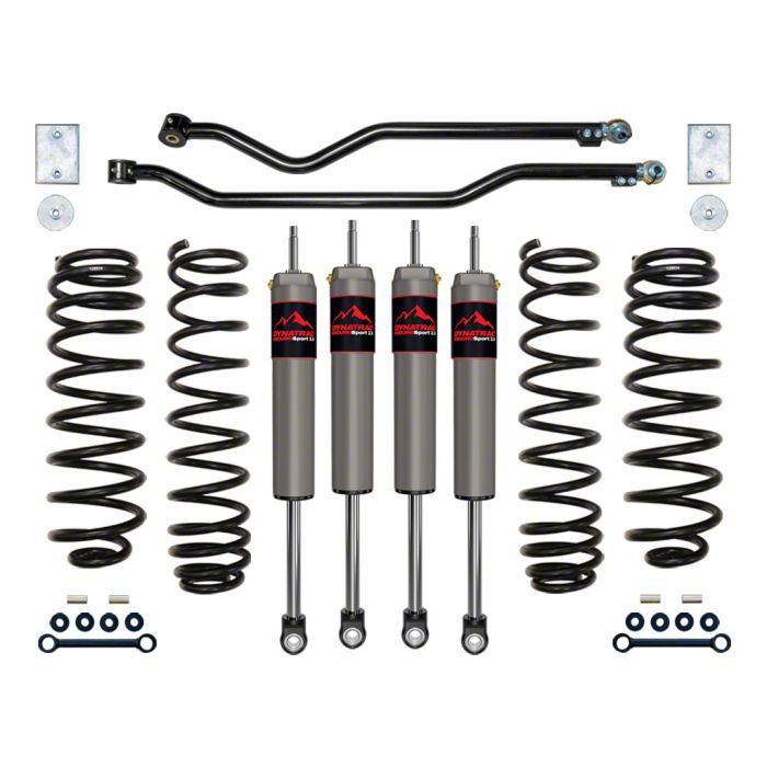 Dynatrac Jeep Wrangler EnduroSport 3-Inch Suspension Lift Kit with 2.5 ...