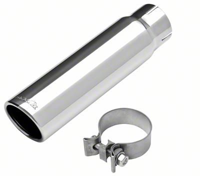 Dynomax Frontier 3-Inch Single Wall Exhaust Tip; Polished 36486 (Fits 2 ...