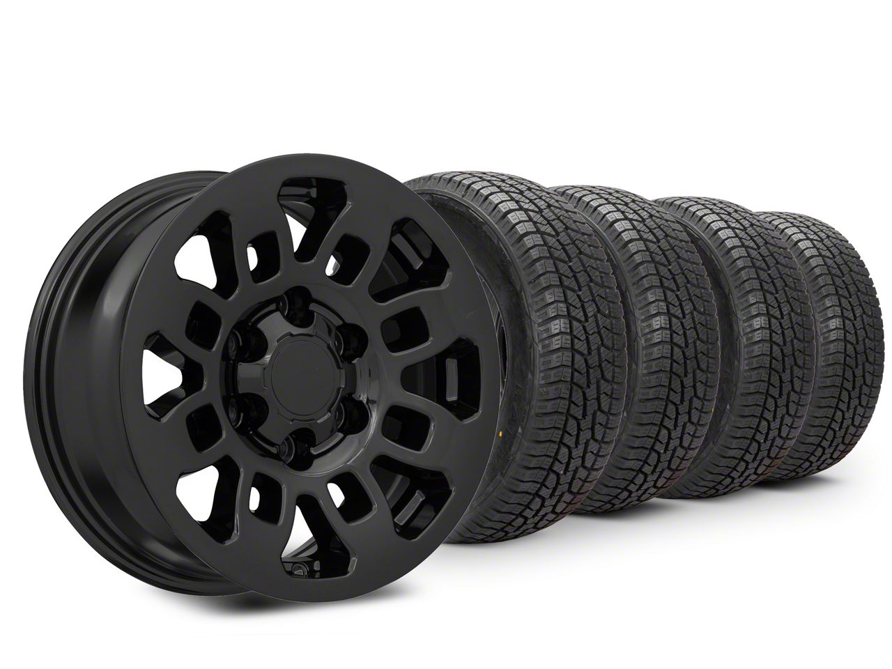 Tacoma 16x7 TRD Style Wheel & 32in West Lake All-Terrain SL369 Tire ...
