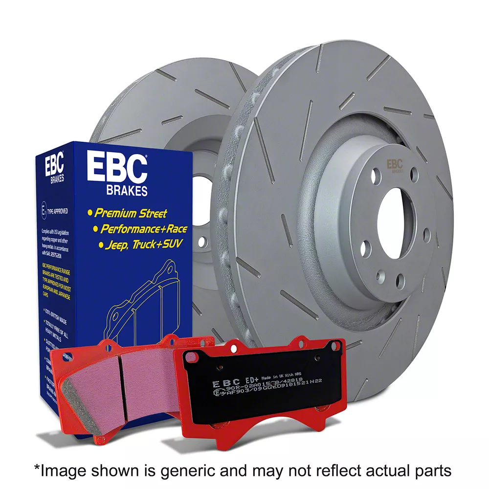 EBC Brakes Jeep Cherokee Stage 15 Orangestuff Brake Rotor and Pad Kit ...
