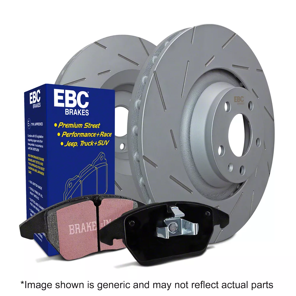 EBC Brakes Jeep Cherokee Stage 2 Greenstuff 6000 Brake Rotor and Pad ...
