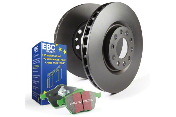 EBC Brakes Jeep Gladiator Stage 14 Greenstuff 6000 Brake Rotor and Pad ...