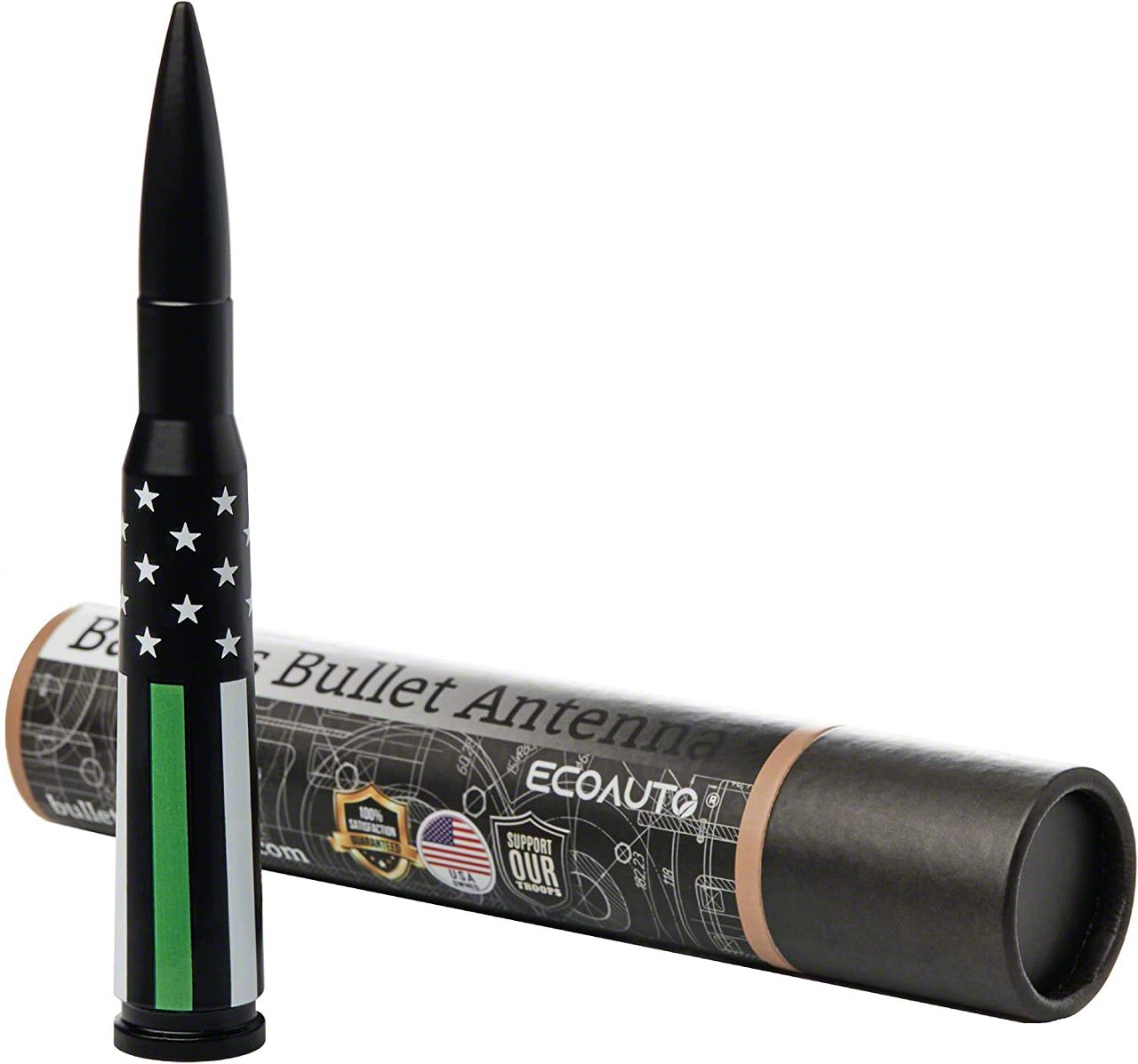 Jeep Gladiator Bullet Antenna; Support Military (20-23 Jeep Gladiator ...