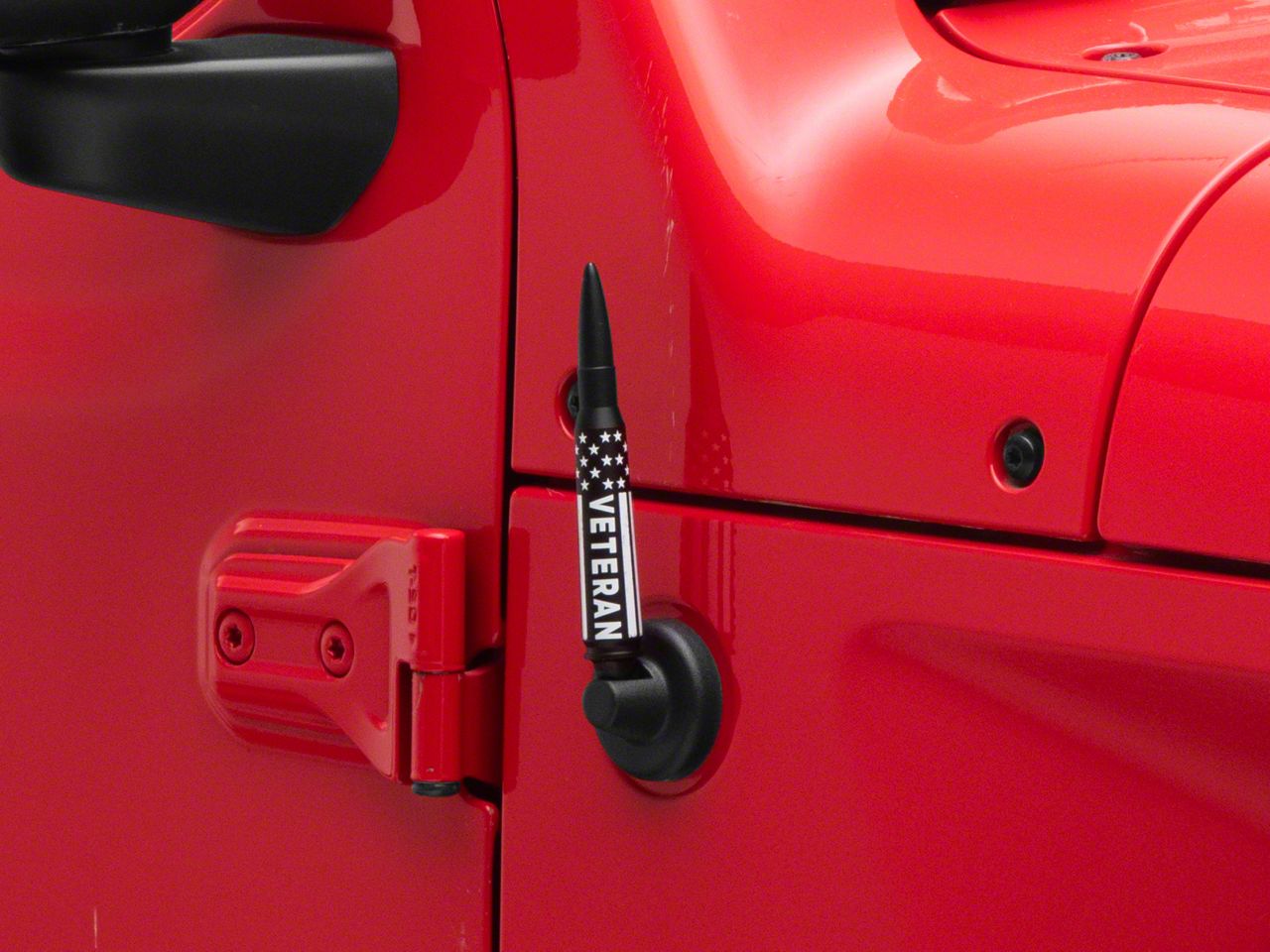 EcoAuto Jeep Gladiator Bullet Antenna; VETERAN ANT-JEEP-VETERAN (20-23 ...