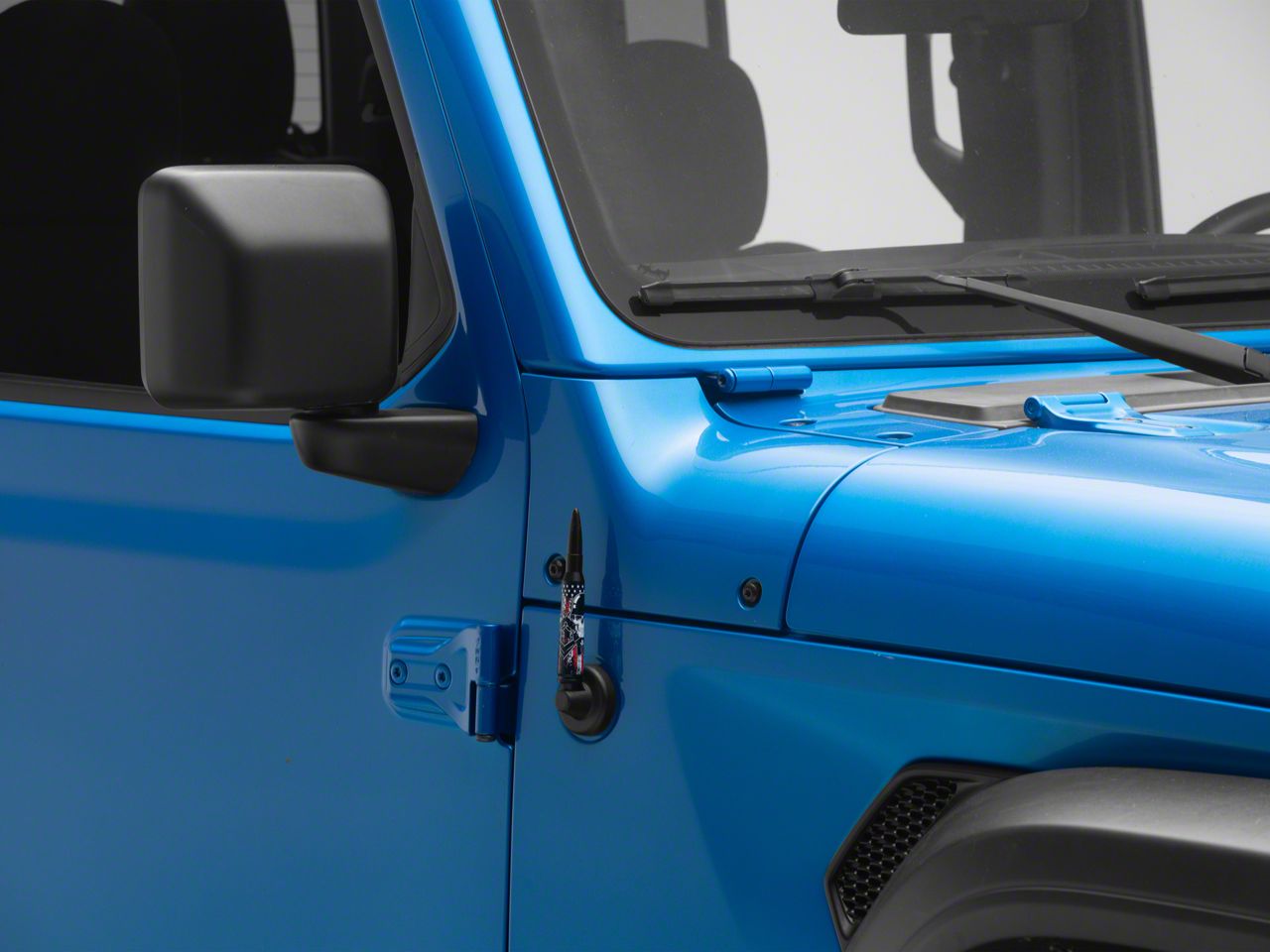 ECOAuto Jeep Wrangler Bullet Antenna; Skull ANT-JEEP-SKULL-BK (07-23 ...