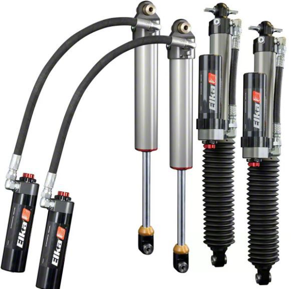 Elka Suspension Jeep Gladiator 2.5 DC Reservoir Front and Rear Shocks ...