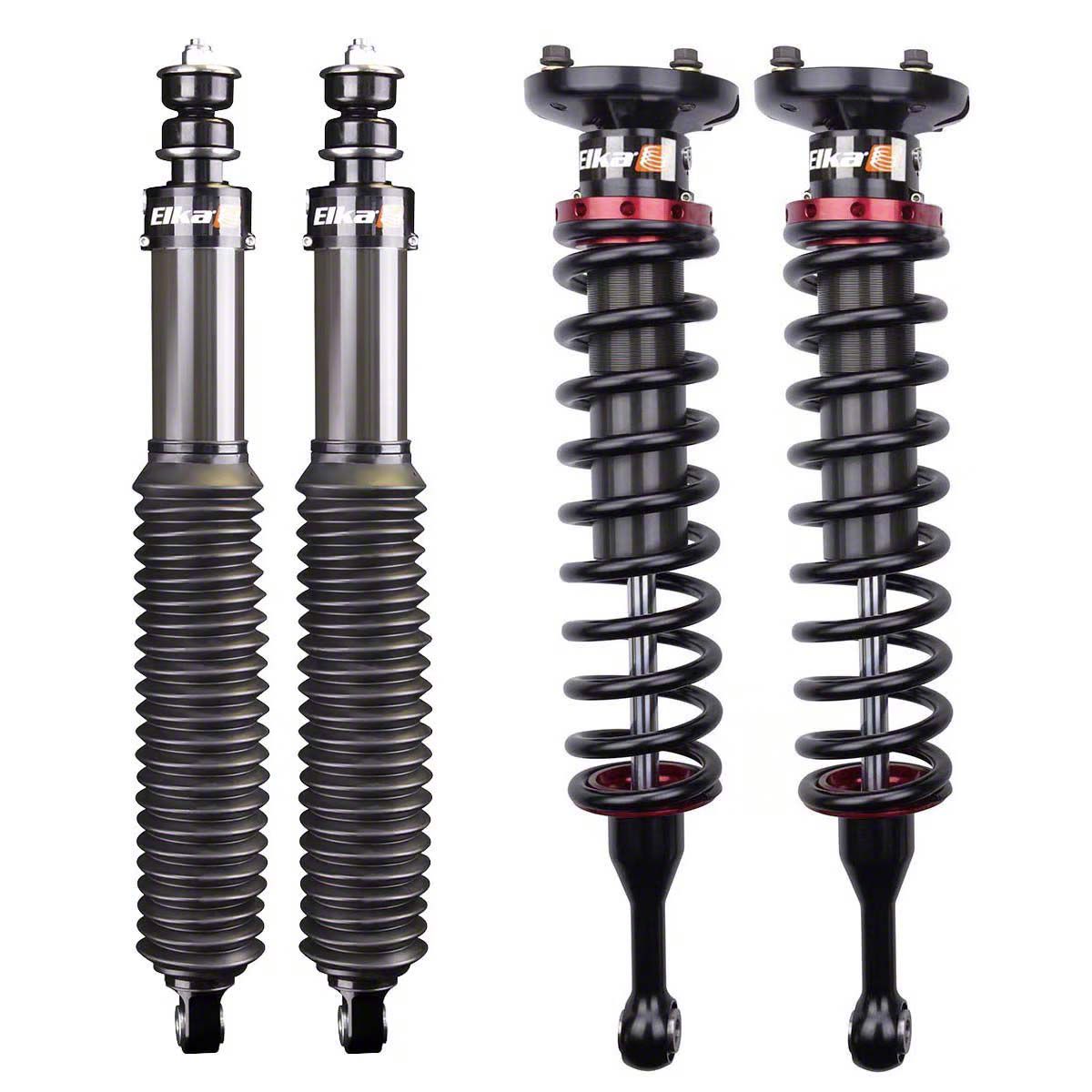 Elka Suspension Tundra 2.5 IFP Front Coil-Overs and Rear Shocks for 2 ...