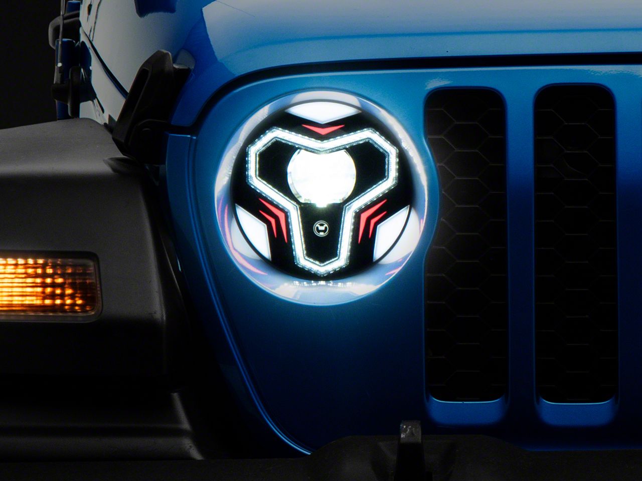Empire Offroad LED Jeep Gladiator 9-Inch Trident Series LED Headlights ...