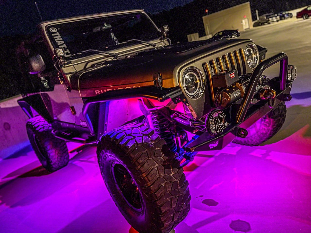 Empire Offroad LED Jeep Gladiator Highland Series Pro RGB+W Rock Light ...