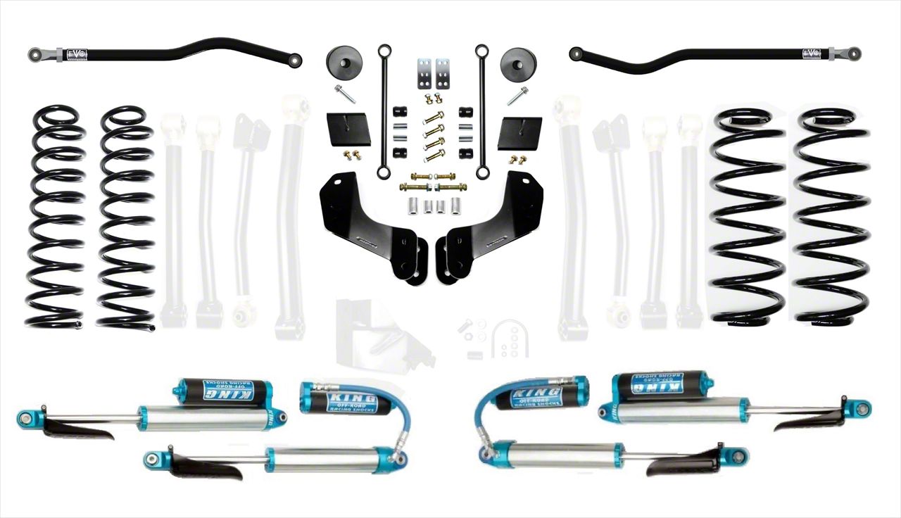 EVO Manufacturing Jeep Wrangler 2.50-Inch Enforcer Stage 1 Overland ...