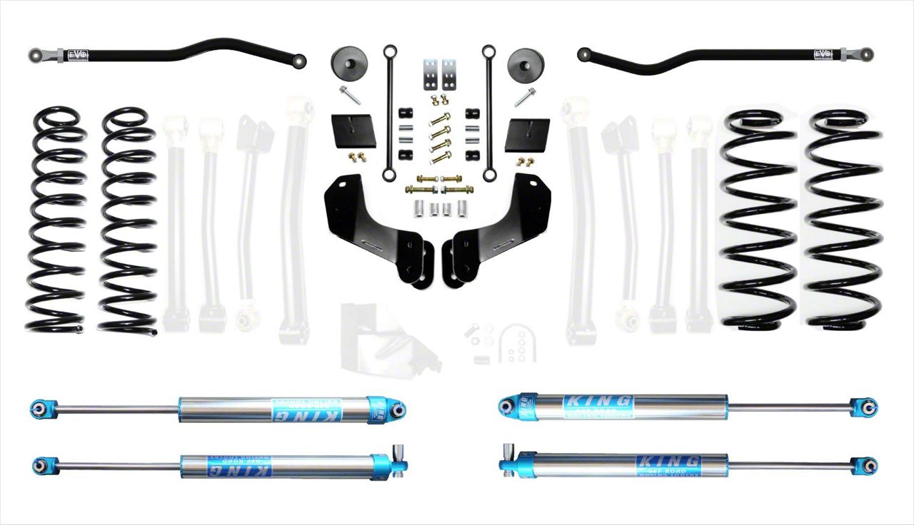 EVO Manufacturing Jeep Wrangler 2.50-Inch Enforcer OVERLAND Stage 1 ...