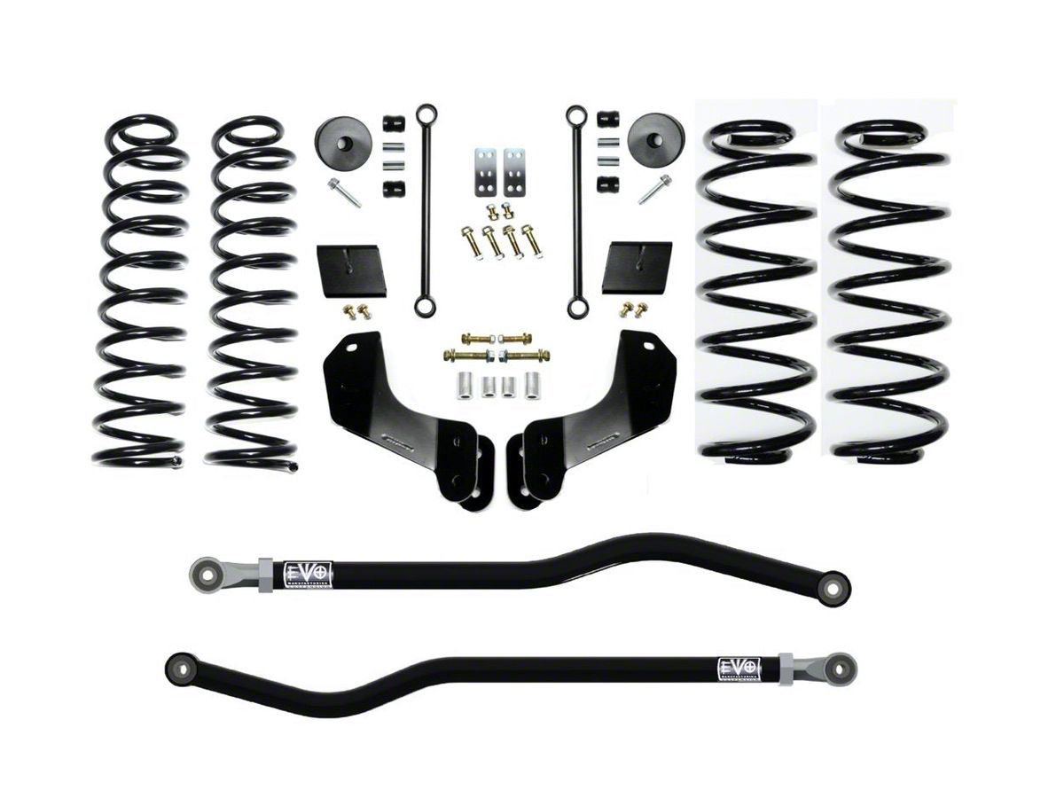 EVO Manufacturing Jeep Wrangler 2.50-Inch Heavy Duty Enforcer OVERLAND ...
