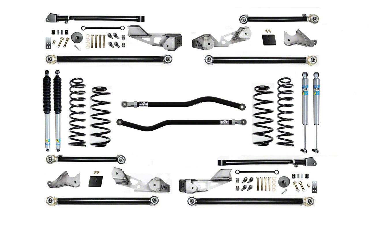EVO Manufacturing Jeep Wrangler 2.50-Inch Heavy Duty High Clearance Pro ...
