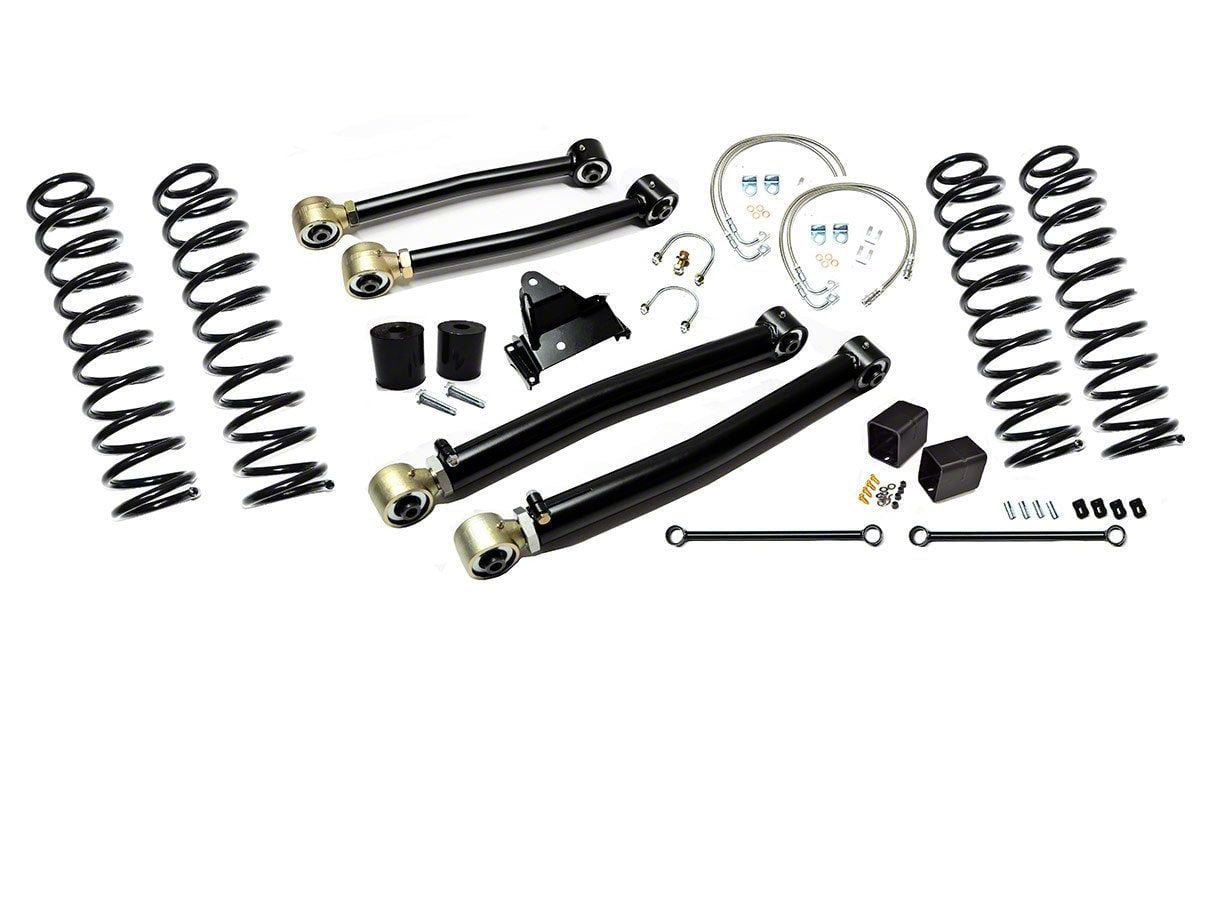 EVO Manufacturing Jeep Wrangler 4-Inch Enforcer Stage 2 Suspension Lift ...