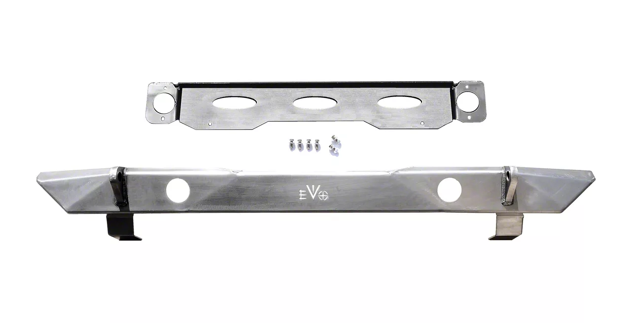 EVO Manufacturing Jeep Wrangler HNT Rear Bumper; Bare Metal EVO-1164 ...