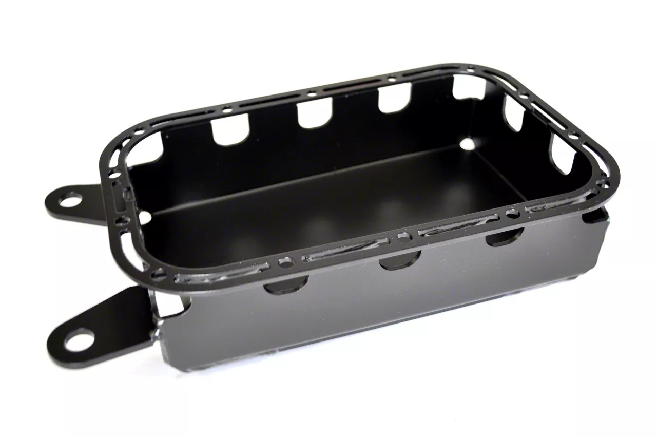 EVO Manufacturing Jeep Wrangler Oil Pan Skid; Black EVO-1091B (12-18 3 ...