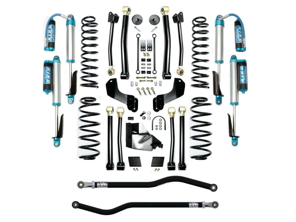 EVO Manufacturing Jeep Wrangler 4.50-Inch Enforcer Stage 4 Overland ...