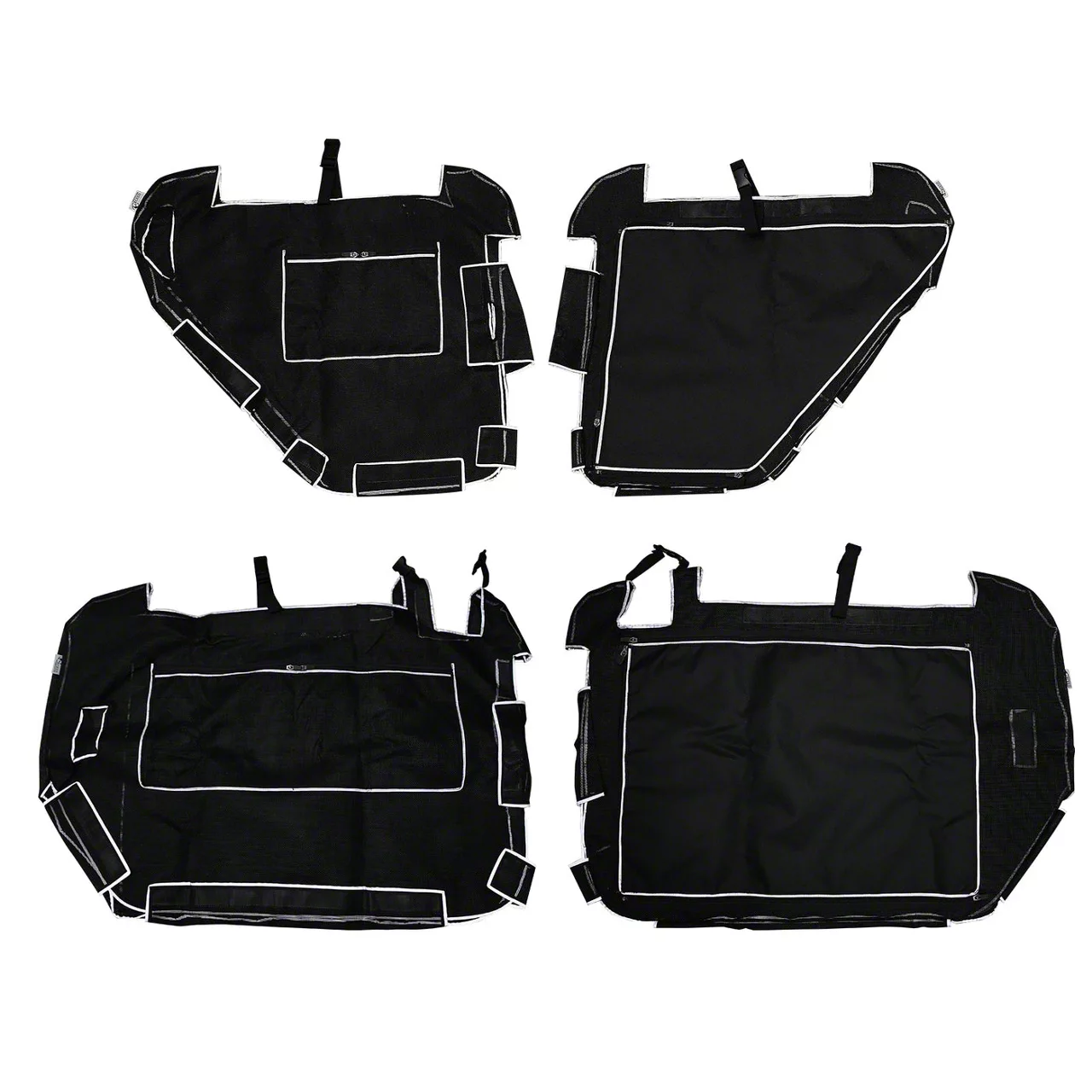 Exceed Fabrication Jeep Gladiator Door Mesh for SD1 Tube Doors; Front ...