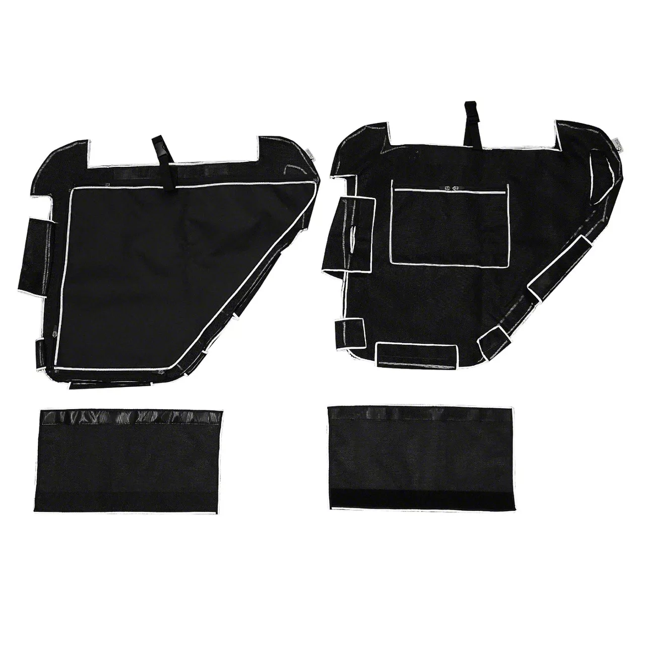 Exceed Fabrication Jeep Gladiator Door Mesh for SD1 Tube Doors; Rear SP ...