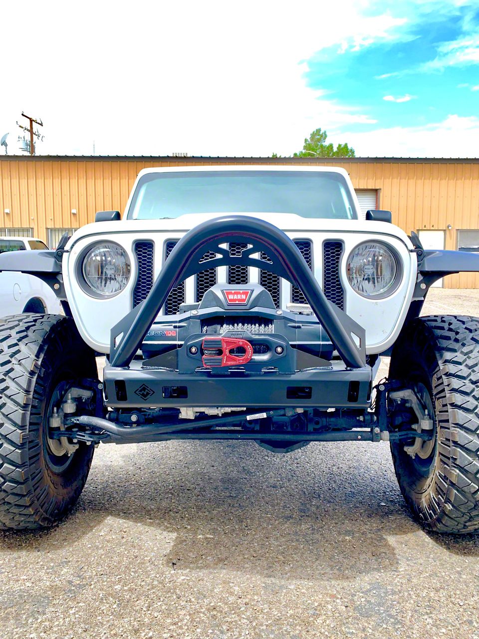 Excessive Industries Jeep Gladiator Comp Series Frame Chop Front Bumper ...