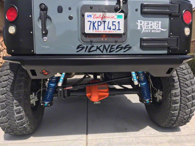 Excessive Industries Jeep Wrangler GTC Series Frame Chop Mid-Width Rear ...