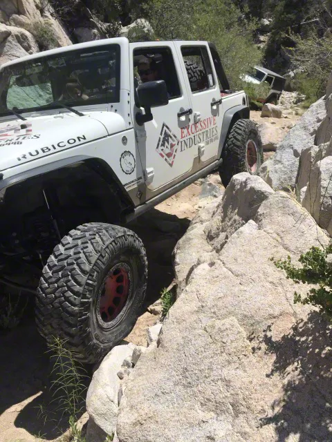 Excessive Industries Jeep Wrangler Rocker Panel Armor with Counter Sunk ...