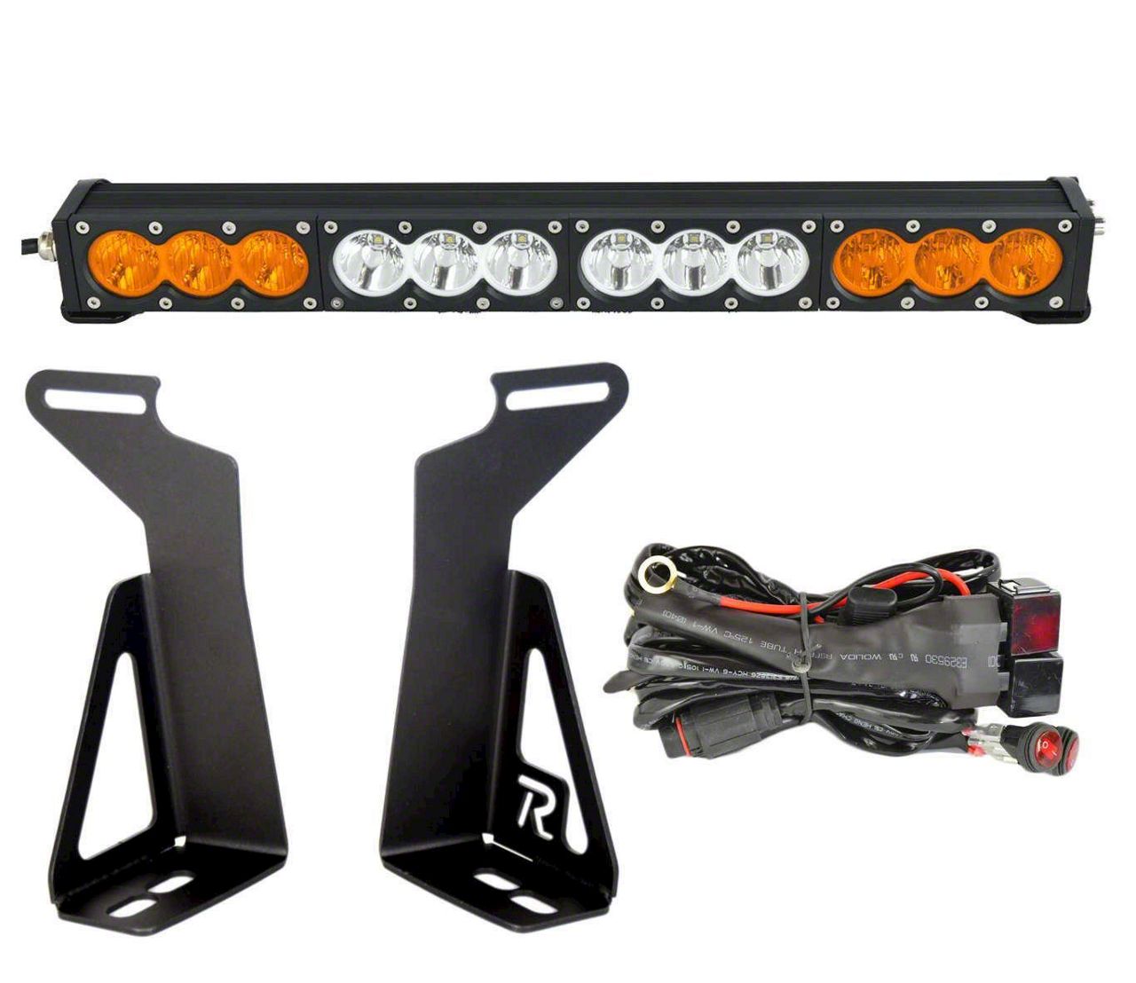 Extreme LED Toyota 4-Runner 32-Inch X6 Series LED Light Bar with Hidden ...
