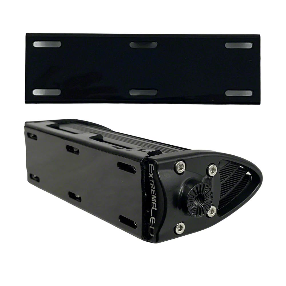 Extreme LED Jeep Gladiator 6-Inch Single Row Light Bar Cover; Black EX ...