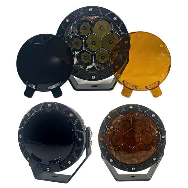 Extreme LED Tacoma 5-Inch Round LED Rally Light Kit EX-PD-70-05-SP ...