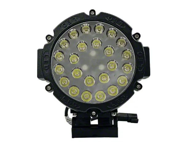 Extreme LED Titan 5-Inch Round LED Rally Light EX-PD-RD-81 (Universal ...