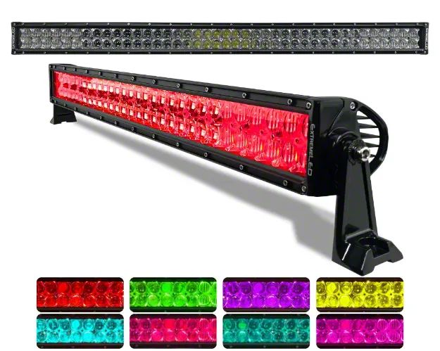 Extreme LED Tundra 40-Inch Extreme Series Dual Row RGB LED Light Bar ...